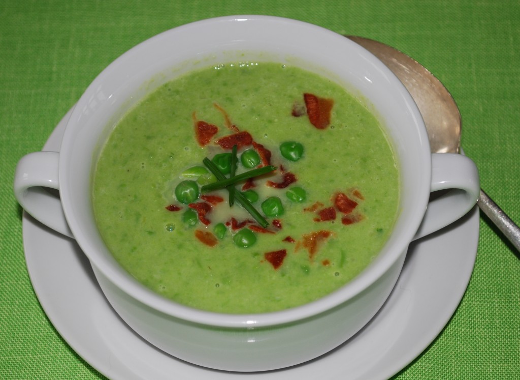 Creamy Pea and Leek Soup | Chatty Gourmet